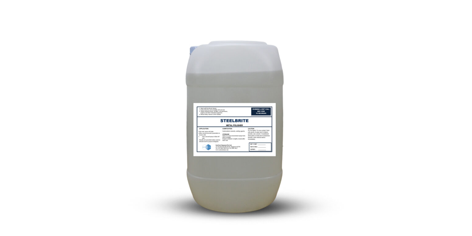 Hóa Chất Đánh Bóng Kim Loại Syntech Steel Brite - BLUE PLANET