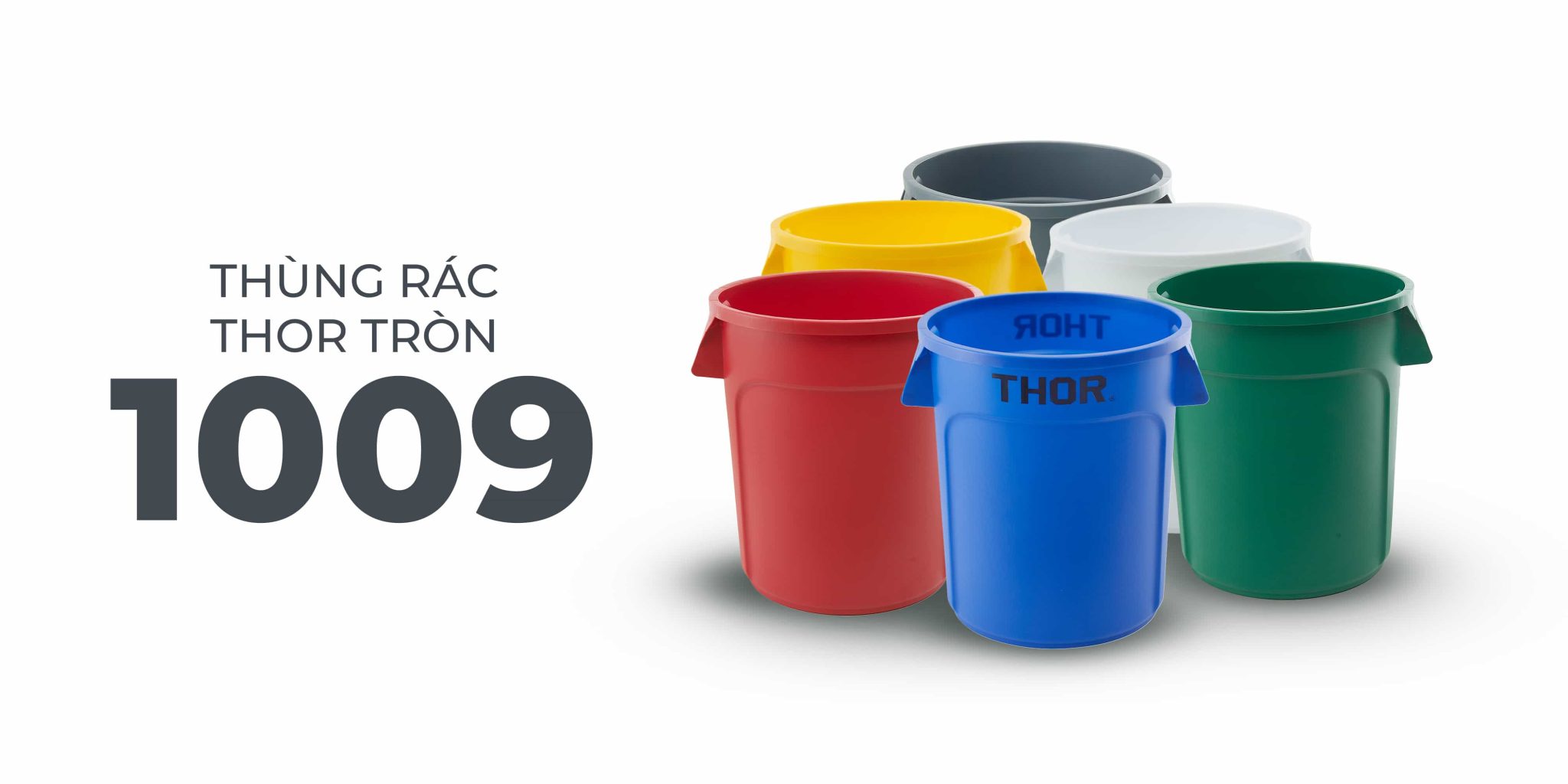 Thùng Rác Tròn TRUST - THOR® - BLUE PLANET