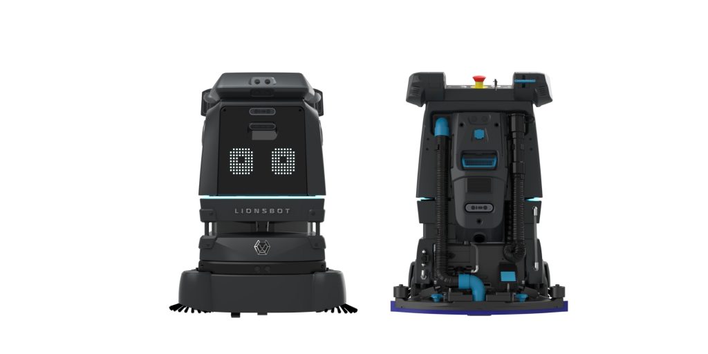 Robot Chà Sàn LionsBot R3 Scrub Pro - BLUE PLANET