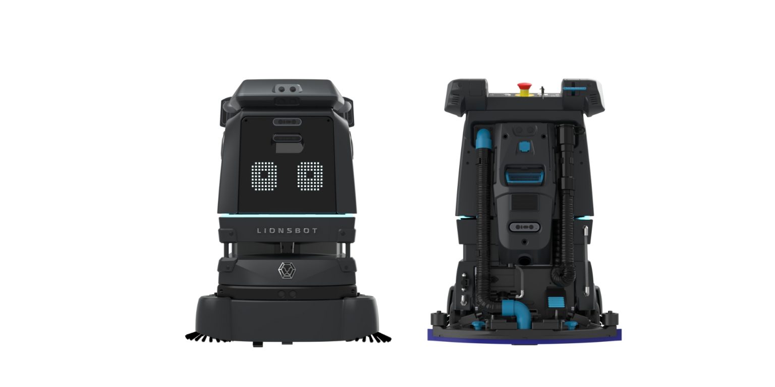 Robot Chà Sàn LionsBot R3 Scrub Pro - BLUE PLANET