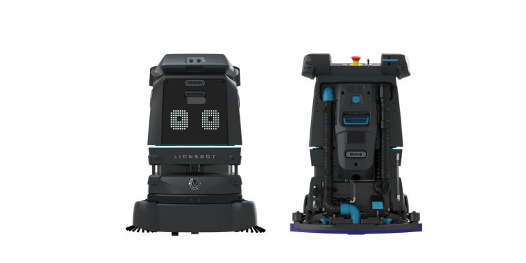 Robot Chà Sàn LionsBot R3 Scrub Pro - BLUE PLANET
