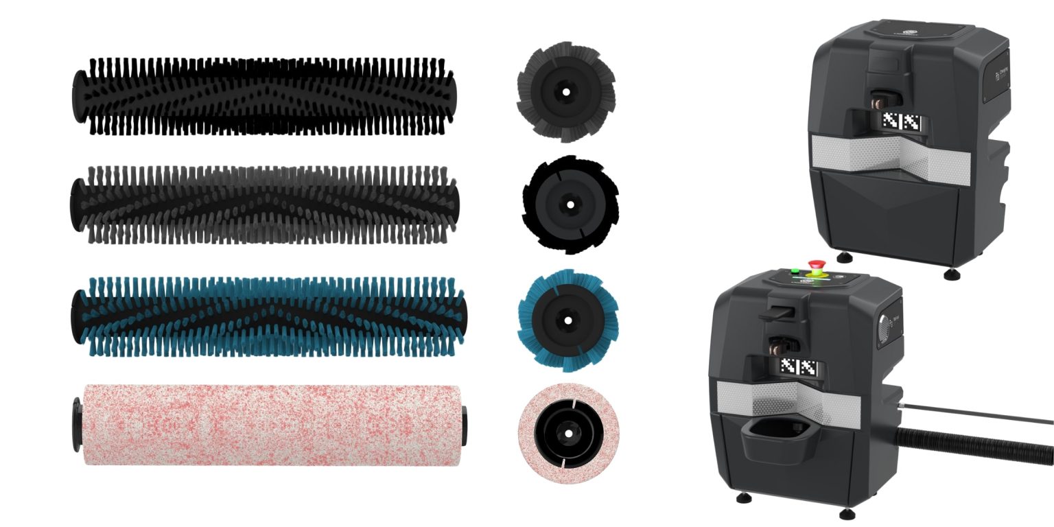 Robot Chà Sàn LionsBot R3 Scrub Pro - BLUE PLANET