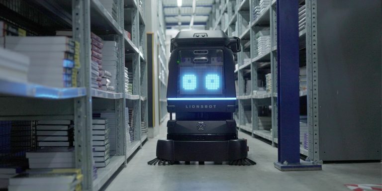 Robot Chà Sàn LionsBot R3 Scrub Pro - BLUE PLANET